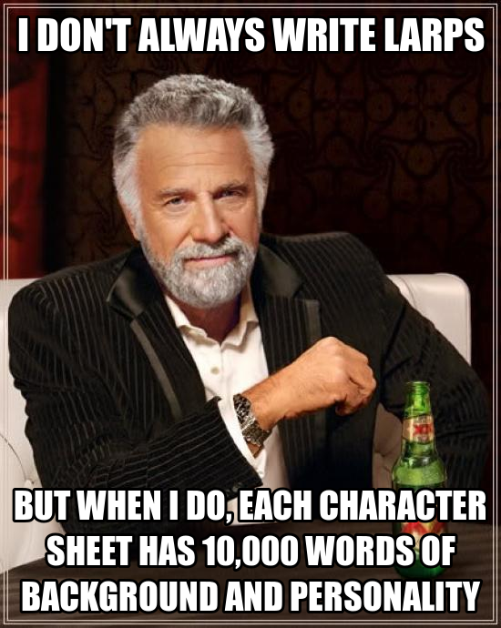 LARPmeme3 | Pedestrian Observations